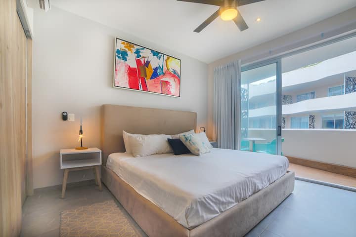 Estudio Céntrico, Cerca De La Playa Y 5ta Avenida - Playa del Carmen