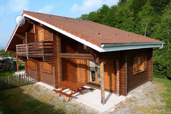 Chalet En Rondins De Bois La Gelinotte - Saulxures-sur-Moselotte