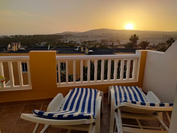 Sea And Sunset Vista Costa Calma Wi-fi - Costa Calma