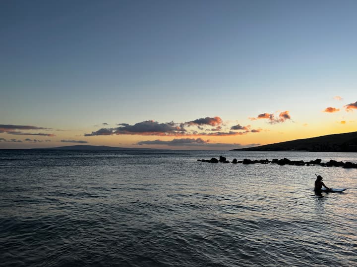 Ocean Front, 2 Bed Condo Centrally Located W/ A/c - Maui