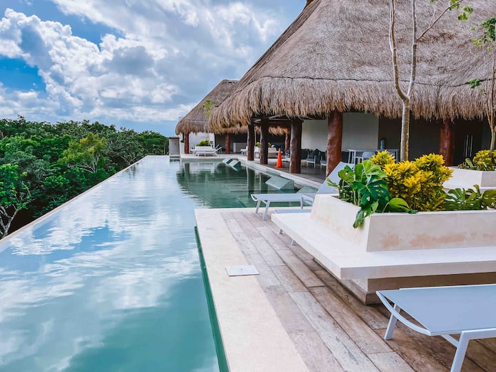 1-br Condo With Luxury Amenities & Jungle Views - Tulum