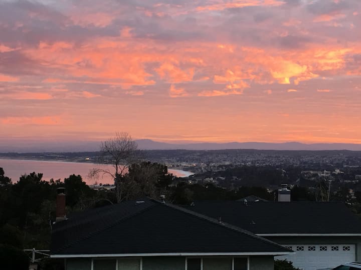 Monterey Bay & City View Home - Monterey, CA