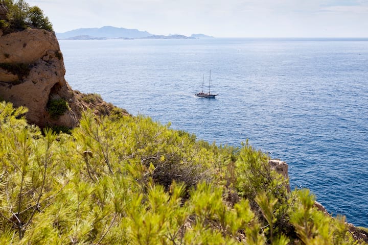 Gîte 8 Pers "Archi/traversant".calanque De Méjean - Carry-le-Rouet