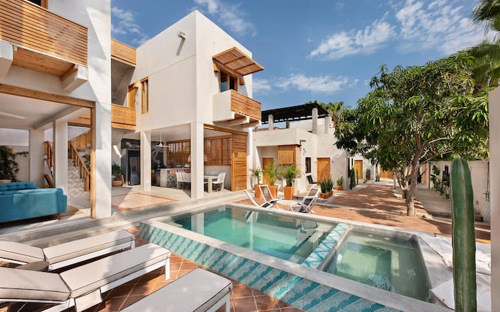 Avenida Baja: Perfect 6br Friends & Family Villa - Todos Santos