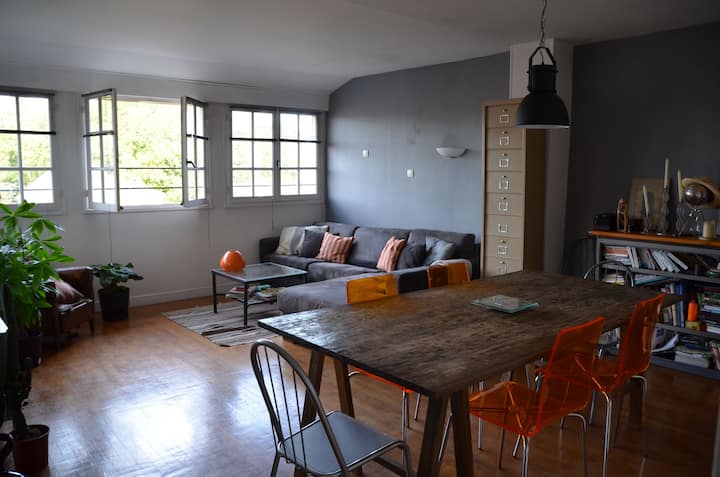 Appartement Vintage Au Calme - 30' Paris - Montlhéry