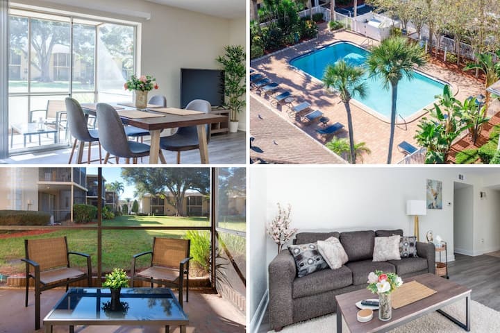 Cozy, Retreat Condo With Pool – 6 Min To The Beach - Belleair Beach, FL