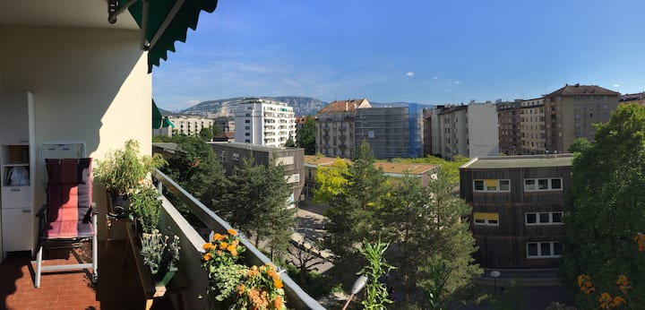 City Apartment With Mountain View - Geneva