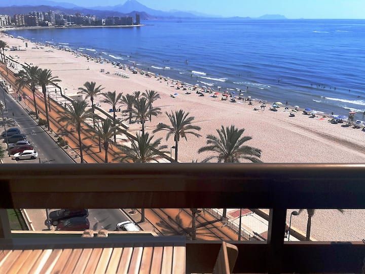 Vistas Espectaculares 1° Línea De Playa - Alicante