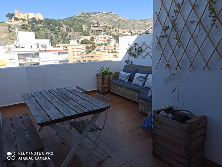 ÁTico Con Vistas Al Mar Y Al Castillo - Cullera