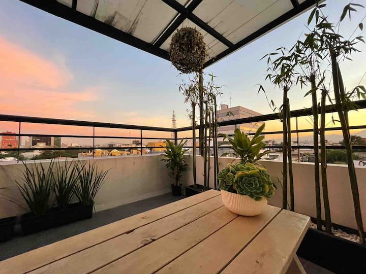 Cómodo Departamento En El Centro Con Bella Vista - Mexico City