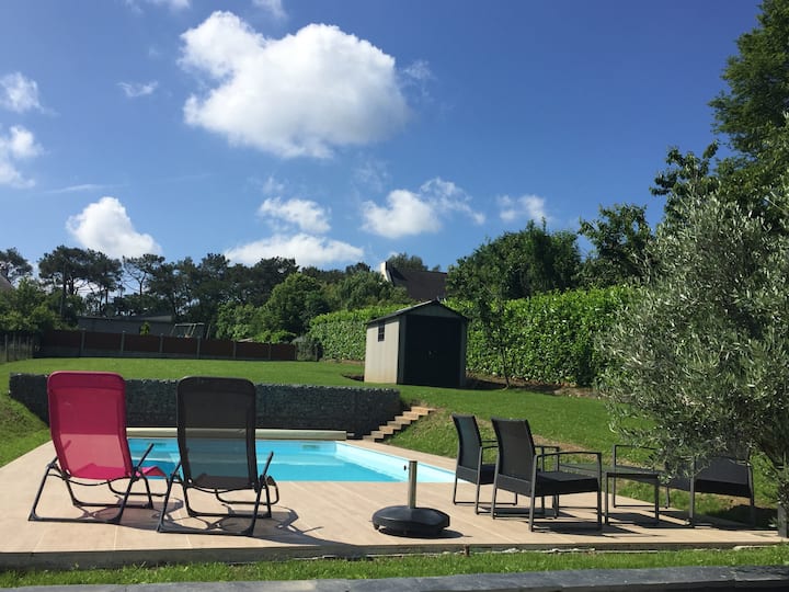 Maison Moderne 160m2,au Calme Avec Piscine Privée. - La Gacilly