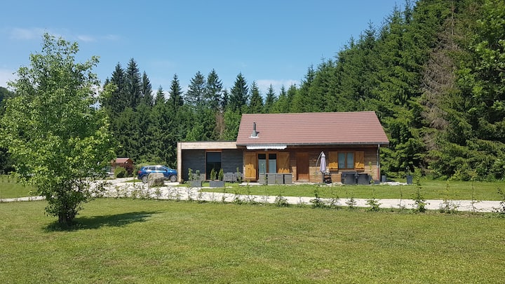 Gite Jura Mina Chalet 4* Au Milieu De La Nature - Champagnole