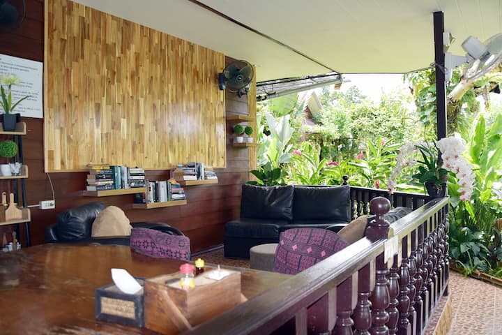 Thai Style Bungalow 6 Person+shared Swimming-pool - Chiang Rai