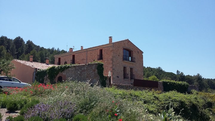 Can Gramunt, Spacious Apartment + Swimming Pool - Igualada