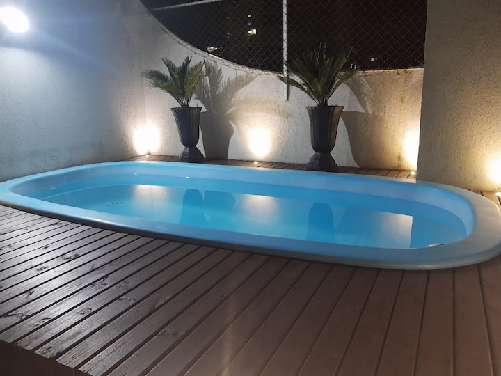 Piscina Privativa, Melhor Localização D Meia Praia - Itapema