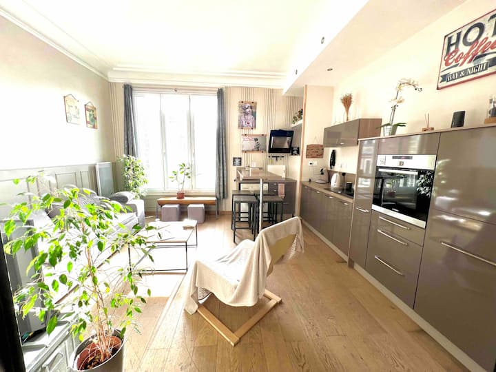 Appartement Jusqu'à 8pers - Centre Rouen - Parking - Rouen