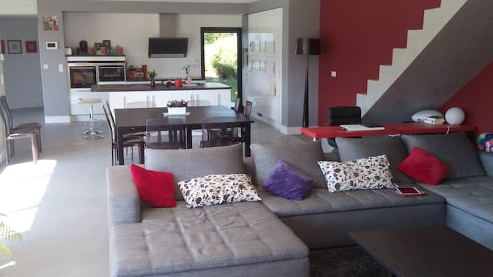 Villa Contemporaine Avec Piscine - Chabeuil