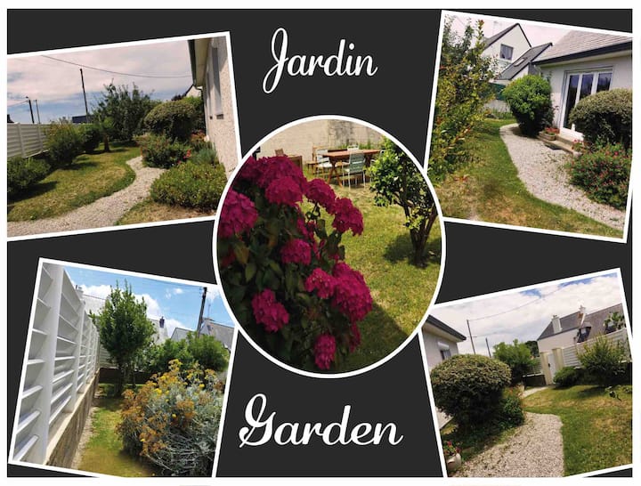 Maison De Plein Pied, 80m2, 2 Ch., Jardin Clos - Quiberon