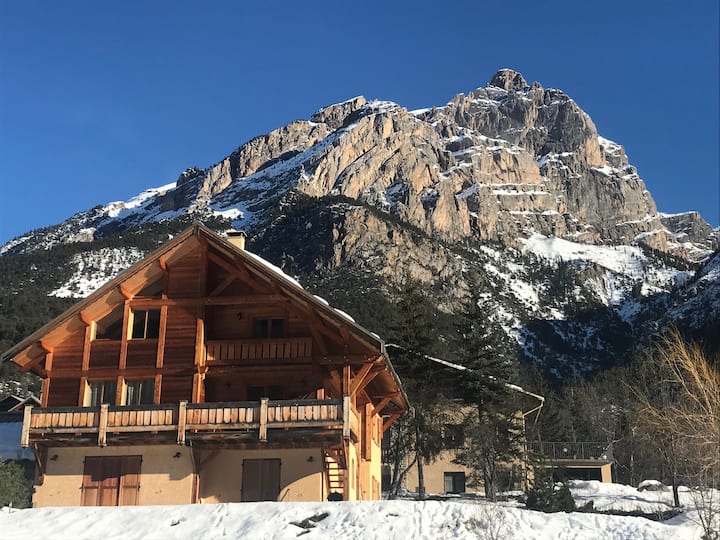 Magnifique Chalet 20  Pers Vue Sur Les Montagnes - Vallouise