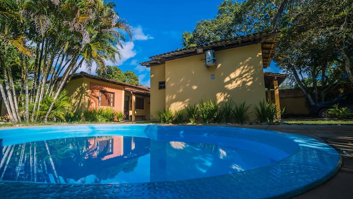 Linda Casa C/ 2 Suítes E Piscina - Arraial D'ajuda - Porto Seguro