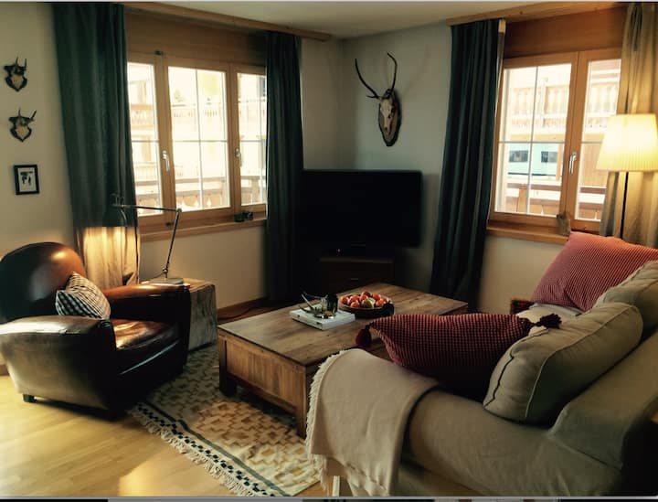 Cosy Apartement Klosters 2 To 3 Per - Klosters-Serneus