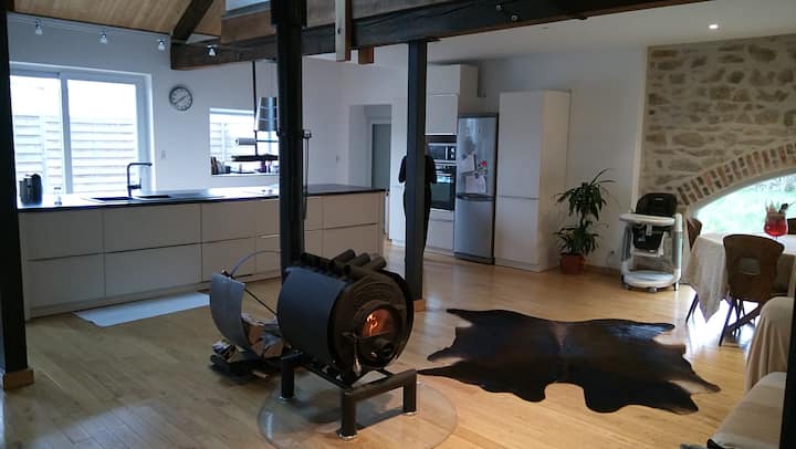 215 M2 Modern Loft In Burgundy - Autun