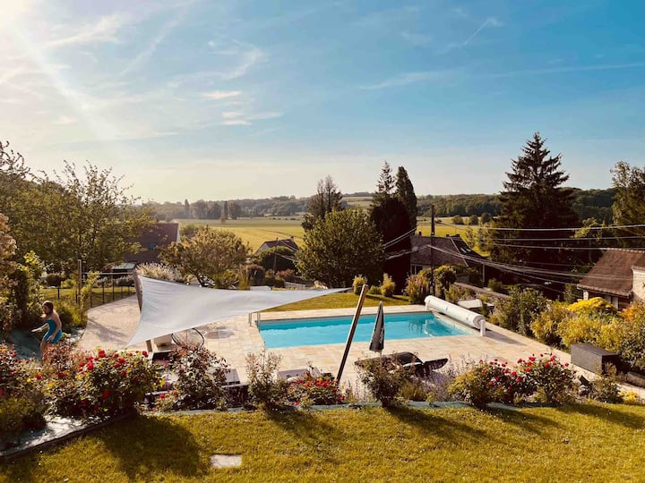 Love Room Avec Spa Privatif - Magny-en-Vexin