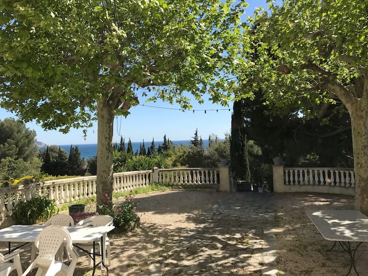 La Ciotat Maison Vue Panoramique Sur Mer - La Ciotat