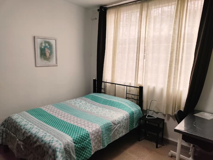 Chambre Cha Cha Cha Calme Dans Un Quartier Central - Mexico City
