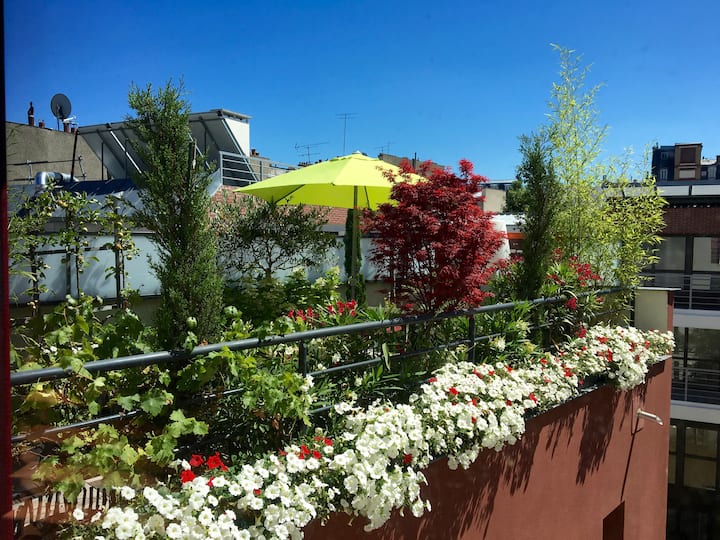 Duplex Penthouse Avec Grande Terrasse - フランス パリ