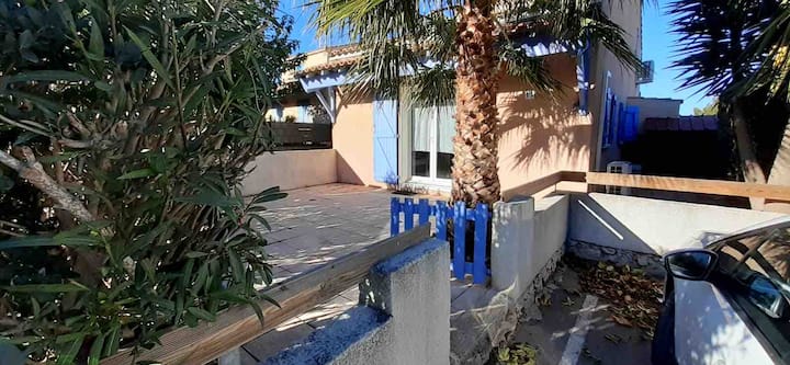 Près Narbonne Stpierre /Mer.pavillon Piscine Clim - Saint-Pierre-la-Mer
