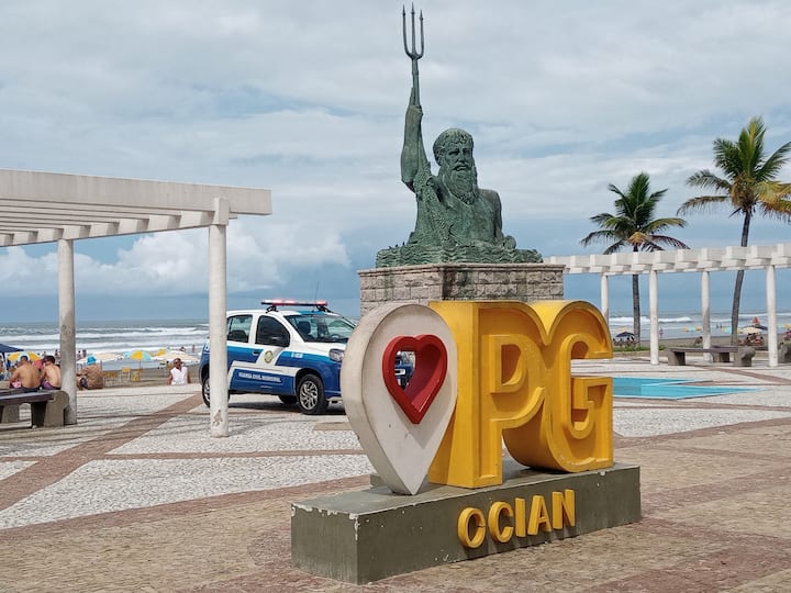 Kitnet Em Praia Grande - Praia Da Ocian - Praia Grande