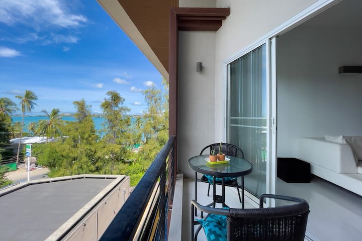 Seaview Condo/ Bangrak Beach/gym/tennis/sauna - Koh Samui