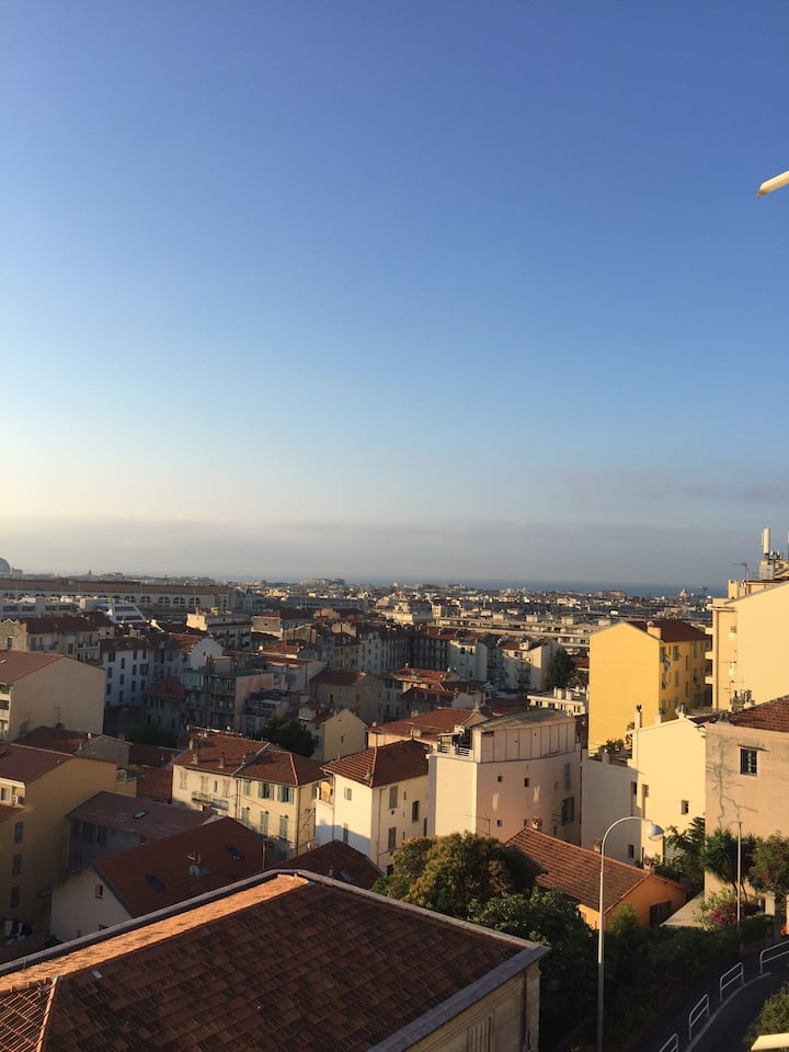 Cosy 2 Rooms Appartment In Nice With A/c- 45m2 - Nice