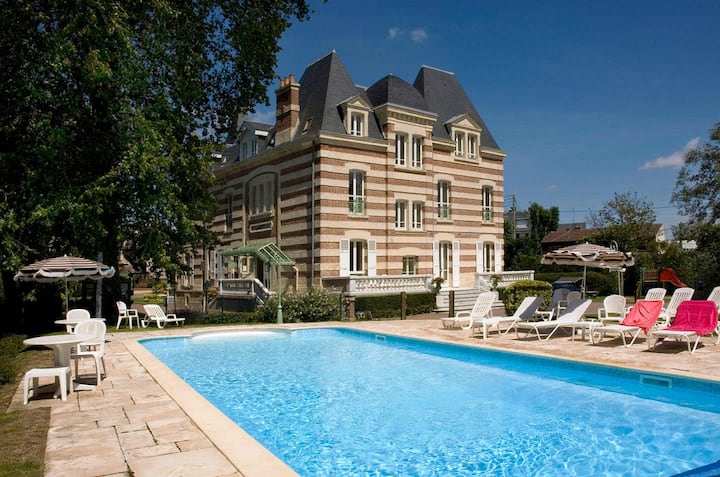 "Cœur De Cabourg", T2 Dans Parc Privé - Cabourg