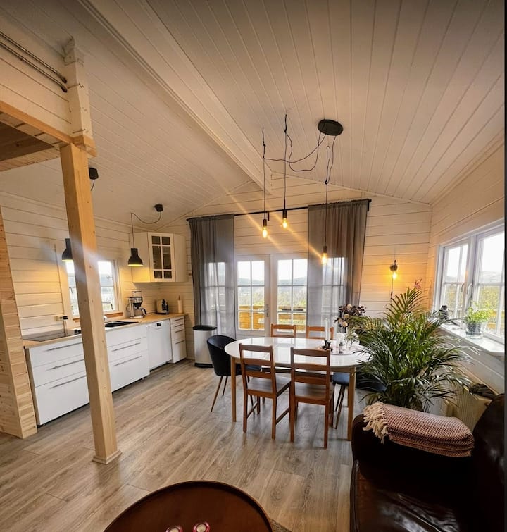 Lovely Renovated Mountainside Cabin By A Lake - Island