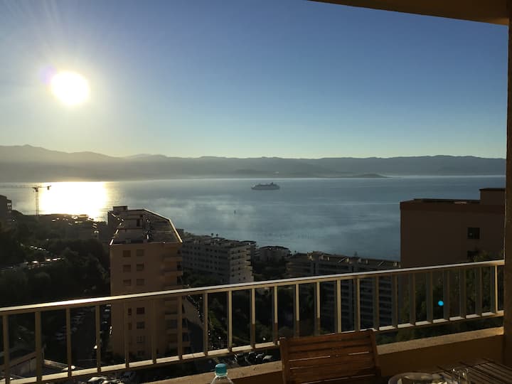 Appartement Vue Mer Route Des Sanguinaires Ajaccio - Ajaccio