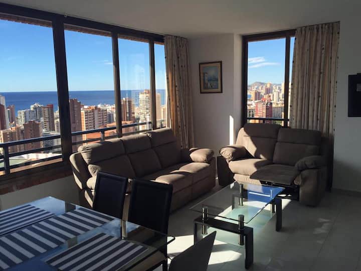 Amazing Views In A 23st Floor - Benidorm