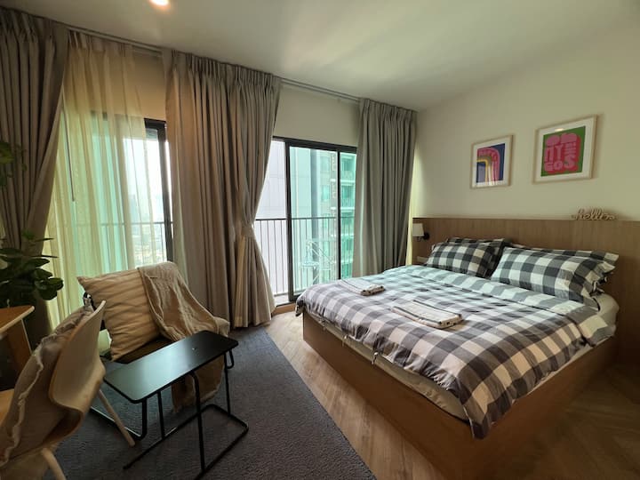 Cozy 1 Bedroom#43sqm#next To Bts Thong Lo#wi-fi - Bangkok