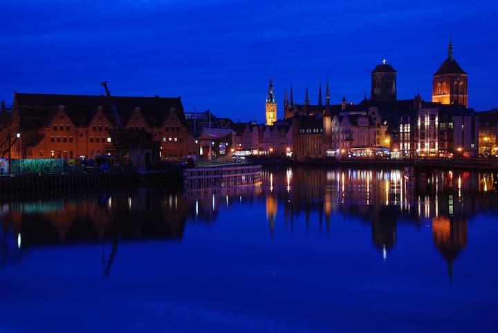 Gdansk Old Town River View Ii - Gdansk