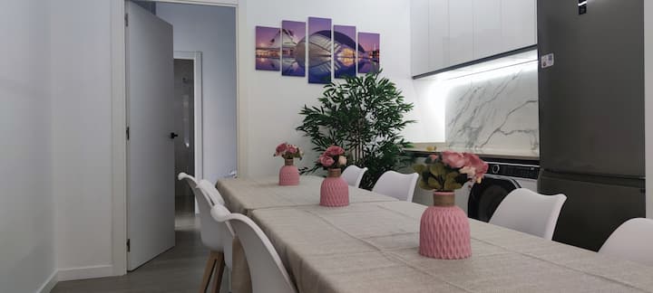 Apartamento Ciudad Ciencias 4 Habitaciones 2 Baños - Valensiya