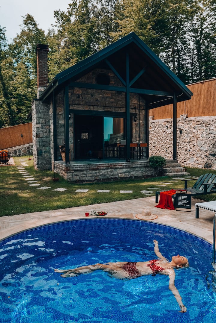 Mintini Taşev/bungalov (Sıcak Havuz) - Sapanca
