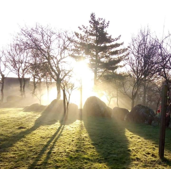 Maison A La Campagne Chaleureuse Avec Poêle A Bois Et Grand Jardin - Ploudalmézeau