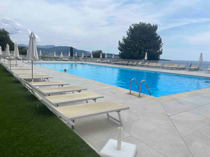 Magnifique Appartement Piscine & Garage - Nice