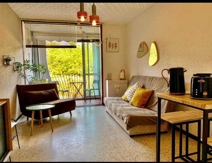 Studio Cosy *Parking *Wifi Proche Centre-ville - La Grande-Motte