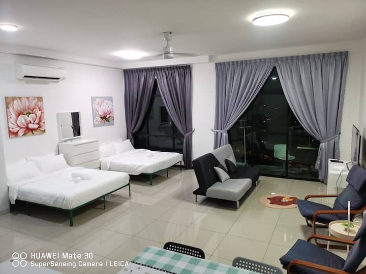 Molek Regency 4 Cozy Soho Suite Room#简洁风景公寓 - Johor