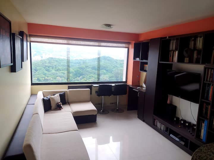 Apartamento Con Bella Vista Al Noreste De Caracas - Caracas