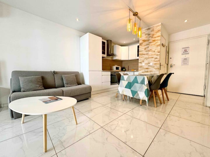 Villa D'este Apt 4 Prs, Plage, Piscine-parking - Juan les Pins