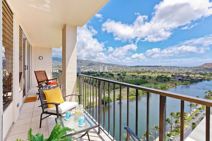 Genial Para Familias! Vistas Parciales Al Mar / Canal / Diamond Head! - Honolulu
