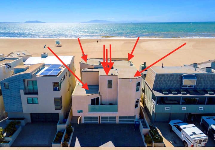 Hollywood Beachs Newest Luxury Beachfront Villa - Ventura, CA